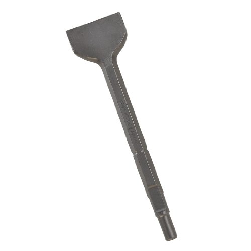 BOSCH HS1810 1-Piece 3 In. x 12 In. Scaling Chisel Tool Round Hex/Spline Hammer Steel,Gray