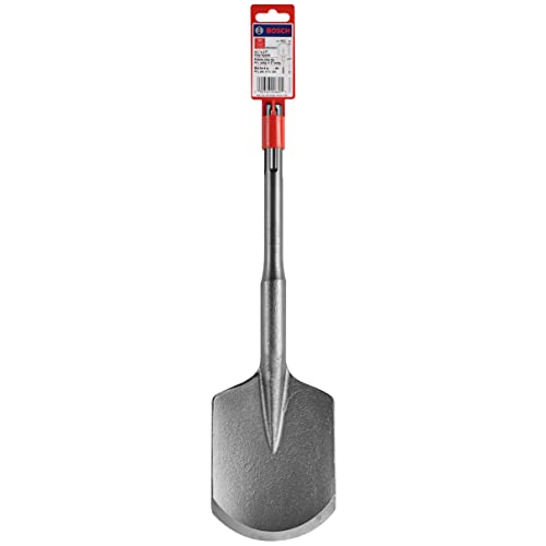 BOSCH HS1922 4-1/2 In. x 17 In. Clay Spade SDS-Max Hammer Steel Ideal for Digging Applications in General Gardening, Landscaping