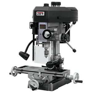 jet jmd-15 mill/drill machine with r-8 taper, 1ph 115/230v (350017)