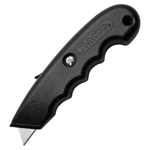 X-ACTO SurGrip Retractable Metal Utility Knife, Black (X3274)