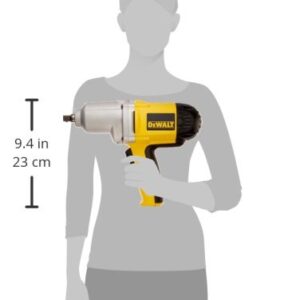 DEWALT Impact Wrench with Detent Pin Anvil, 7.5-Amp, 1/2-Inch (DW292K)