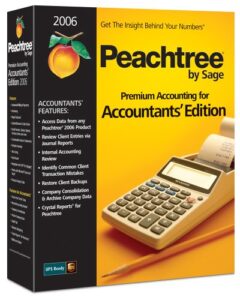 peachtree premium accounting accountants' edition 2006