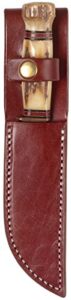 triple k knife plain sheath, walnut oil, 5-inch