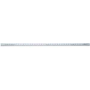 johnson level & tool m391 aluminum inch/metric meterstick, silver, 1 meterstick