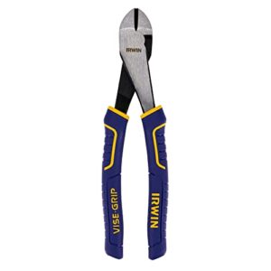 irwin vise-grip diagonal cutting pliers, 8-inch (2078308)