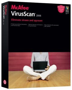 mcafee virusscan 2006 - 3 user pack