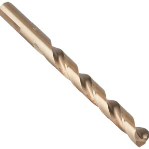 BOSCH CO2151 1-Piece 3/8 In. x 5 In. Cobalt Metal Drill Bit for Drilling Applications in Light-Gauge Metal, High-Carbon Steel, Aluminum and Ally Steel, Cast Iron, Stainless Steel, Titanium