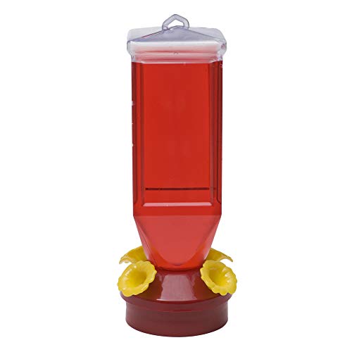 Perky-Pet 201 Lantern Hummingbird Feeder- 18 oz, Red