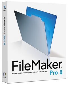 filemaker pro 8 win/mac [old version]