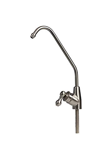 Crystal Clear Supply Water Filter Reverse Osmosis Faucet Brushed Nickel