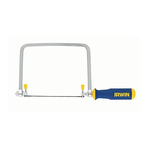 IRWIN Tools ProTouch Coping Saw (2014400), Blue & Yellow