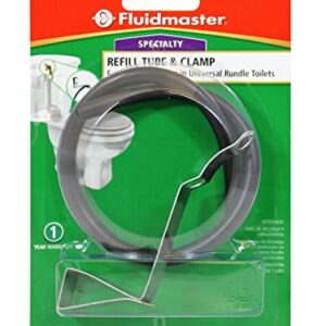 Fluidmaster 599 Refill Tube and Clamp Replacement , Black