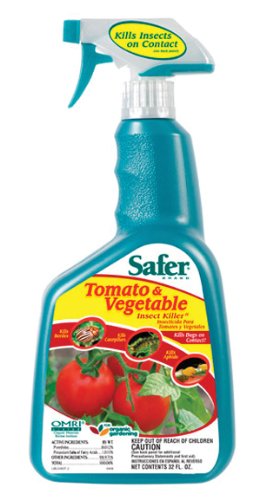 Safer Brand 5085-6 Tomato & Vegetable Insect Killer, 32 oz