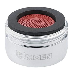 moen 3919 2.2 gpm male thread kitchen faucet aerator, chrome