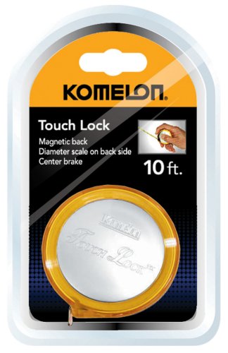 Komelon - 3110 Touch Lock 10' Power Tape Assorted Colors