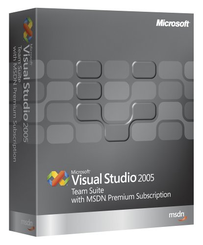 Microsoft Visual Studio Team Suite 2005 Programs w/MSDN Premium Renewal Old Version