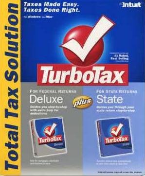 TurboTax Deluxe & State Multi-State 2004 Win/Mac