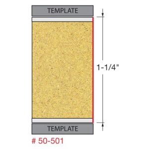 Freud 50-501: 1/2" (Dia.) Top & Bottom Bearing Flush Trim Bit,Red