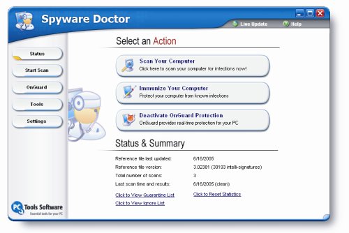 Spyware Doctor 2006 [Old Version]