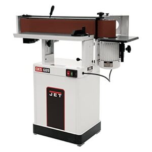 jet oes-80cs oscillating edge sander, 6" x 89" belt, 1-1/2 hp, 1ph 115/230v (708447)