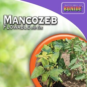 Bonide Mancozeb Flowable with Zinc Fungicide, 16 oz Concentrate, Broad Spectrum Disease Control & Prevention for Plants