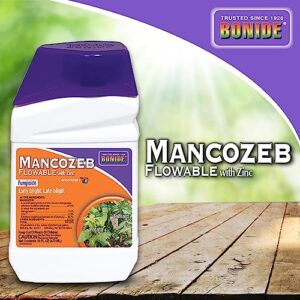 Bonide Mancozeb Flowable with Zinc Fungicide, 16 oz Concentrate, Broad Spectrum Disease Control & Prevention for Plants