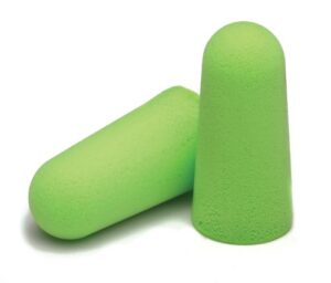 moldex-metric inc. pura-fit tapered foam polyurethane uncorded earplug, green (m6800), 200 pair