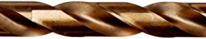 Irwin Tools 3016128 Single Cobalt Alloy Steel High-Speed Steel Drill Bit, 7/16" x 5-1/2"