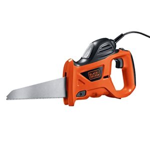 black+decker electric hand saw with storage bag, 3.4-amp (phs550b)