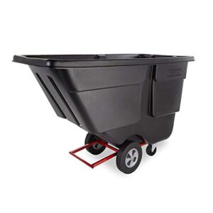 rubbermaid 1314 utility duty 1 cu. yard tilt truck, 72-1/4"l x 33-1/2"w x 43-3/4"h