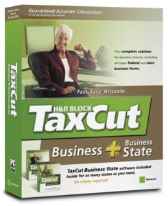 h&r block taxcut business + business state, 2005 edition