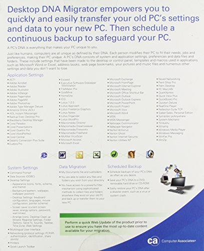 CA Desktop Dna Migrator R11