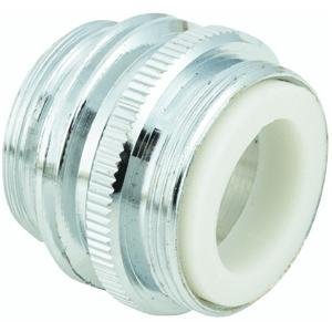 dib gs 437476 1 x do it dual thread faucet adapter to hose,chrome