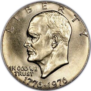 1776-1976 Eisenhower Bicentennial Dollar Coin