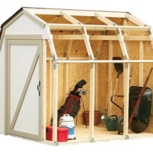 2 X 4 BASICS 90190MI 90190 Custom Barn, 2x4, 2x4basics Shed Kit with Peak Roof