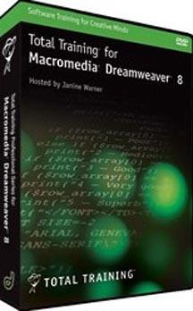 Total Training for Macromedia Dreamweaver 8 DVD-Rom (Win/Mac)