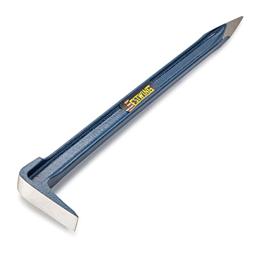 Estwing - GP18 Gad Pry Bar - 18" Forged Geological Tool with Pointed Tip & Chisel End - GP-18, Metal