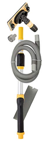 Hyde Tools 09175 Drywall Vacuum Sander, SILVER ,GRAY, With Pole