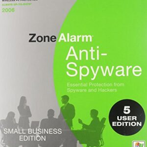 Zonealarm Anti Spyware Small Business Ed 5U