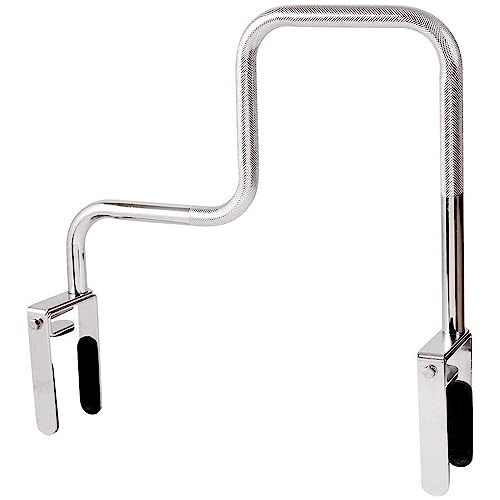 DMI Grab Bar Tub and Shower Handle, Bathtub Grab Bar, Safety Rail, For Safety and Stability, Rust Resistant, Chrome