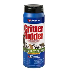 havahart 3142 critter ridder animal repellent granular shaker, 2-pound