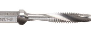 Greenlee DTAP1/4-20 Combination Drill, Tap, and Deburr Bit with Quick Change Hex, 1/4-20 NC