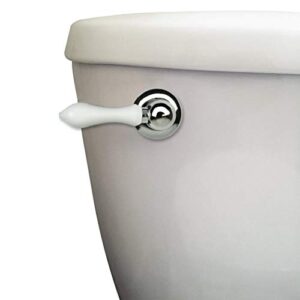 danco 89448a 89448 toilet tank lever, chrome/white