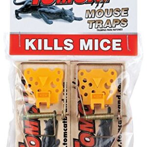 Tomcat Wooden Mouse Traps, 4 Pack