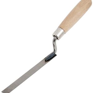 QLT By MARSHALLTOWN Tuck Pointers, Wood Handle, 6 x 1/2 Inch, Mortar Repair, Masonry, 930