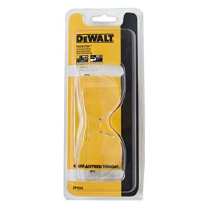 Dewalt DPG54-1D Protector Clear High Performance Lightweight Protective Safety Glasses with Wraparound Frame