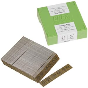 Grex P6/12L 1/2 In. 23 Ga. Headless pins, Galvanized, 10M/Bx