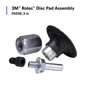 3M Roloc Disc Pad Assembly 05539, 2 in, Quick Change, Durable Backup Pad