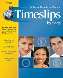 timeslips by sage 2007