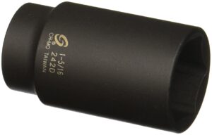 sunex 242d 1/2-inch drive 1-5/16-inch deep impact socket